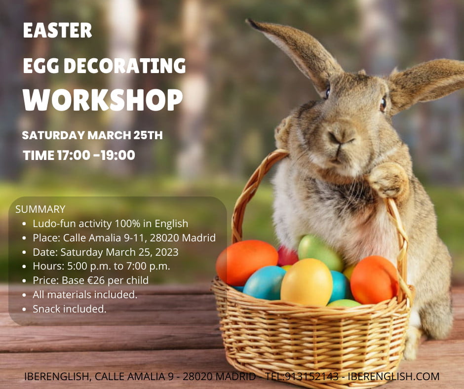 Planazo para niño/as - Easter Egg Decorating Workshop